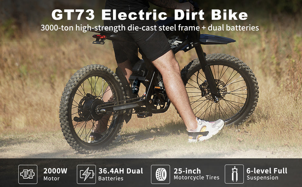 GT73 Electric Dirt Bike, As Seen On Amazon! – Texas Lithium Batteries